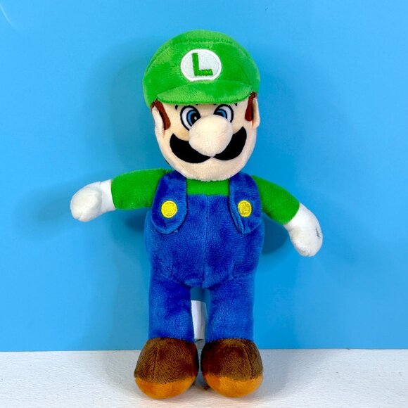 Nintendo | Toys | Nintendo Super Mario Bros Luigi 9 Plush Stuffed ...